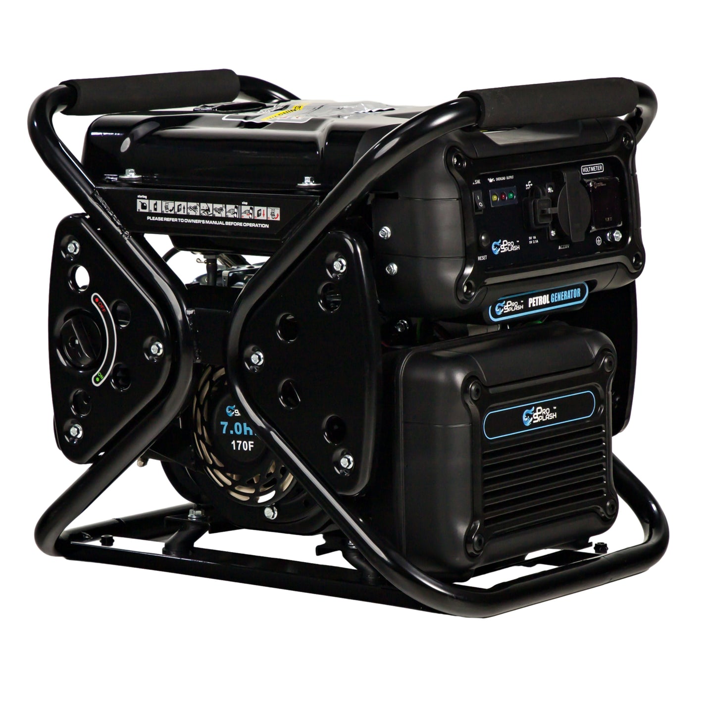 Pro Splash PP-3300 Petrol Generator – 3.3kW, 4-Stroke OHV – Pro Group NI